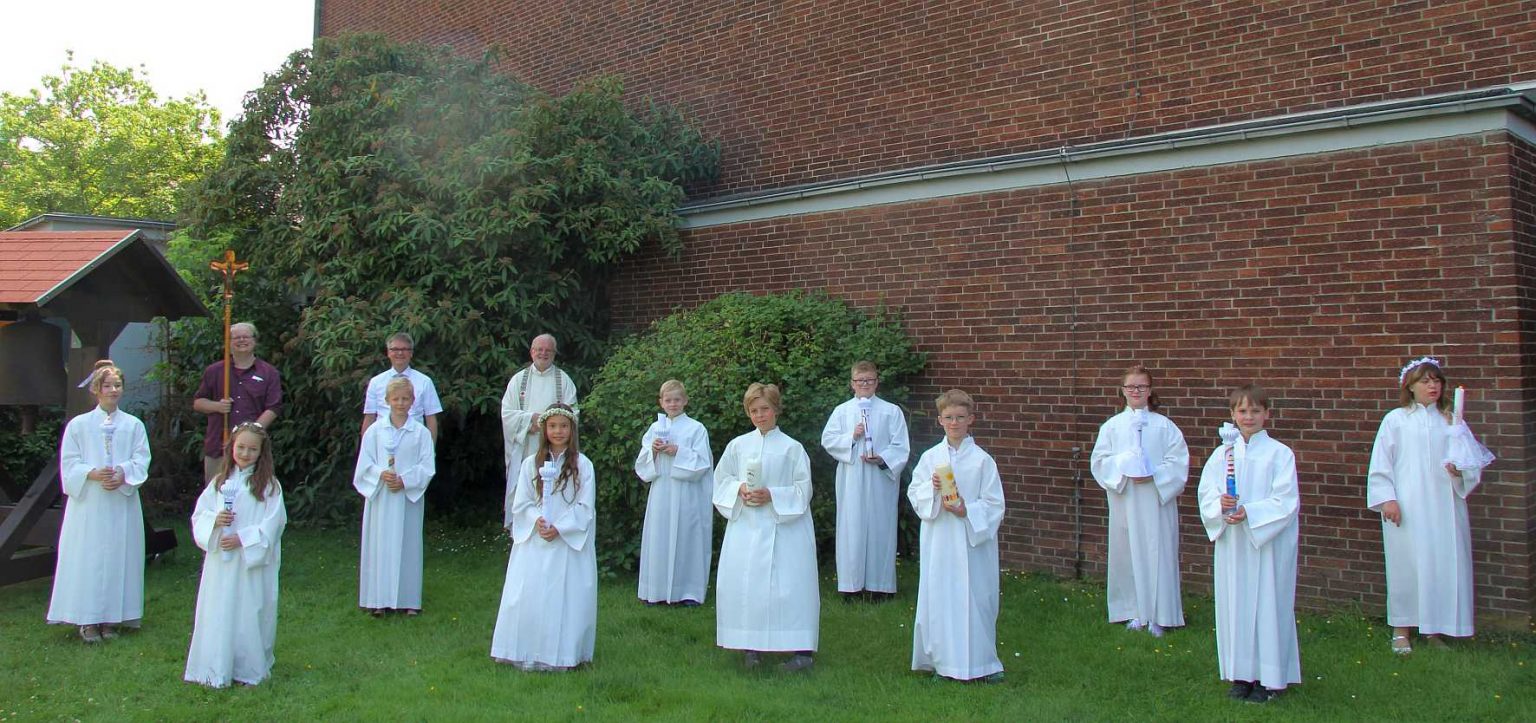 Drei Kommunionen in St. Benno Goslar