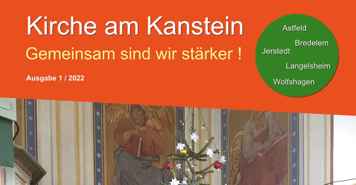 Neuer gemeinsamer Gemeindebrief in der Region Kanstein